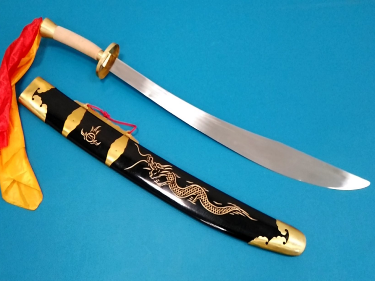 Tai Chi BROAD Sword - Stainless Steel Longquan - Tai Chi Link